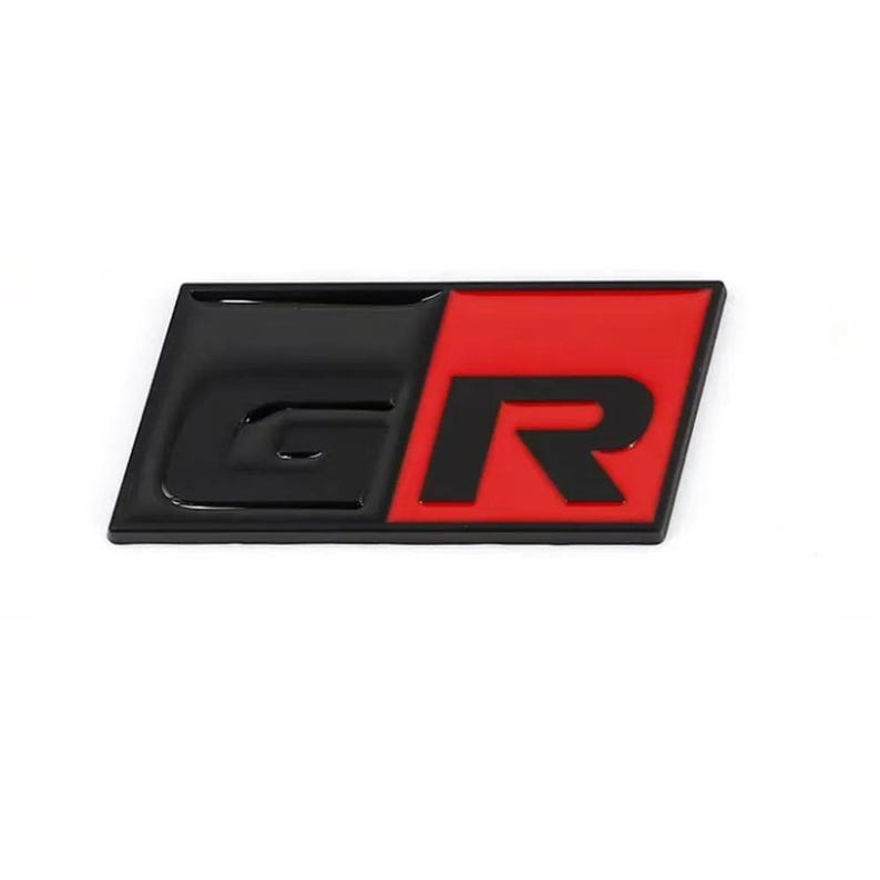 Toyota GR Sport Logo Emblem Badge Decals for Toyota Yaris Rz Rc Rs C-HR ...