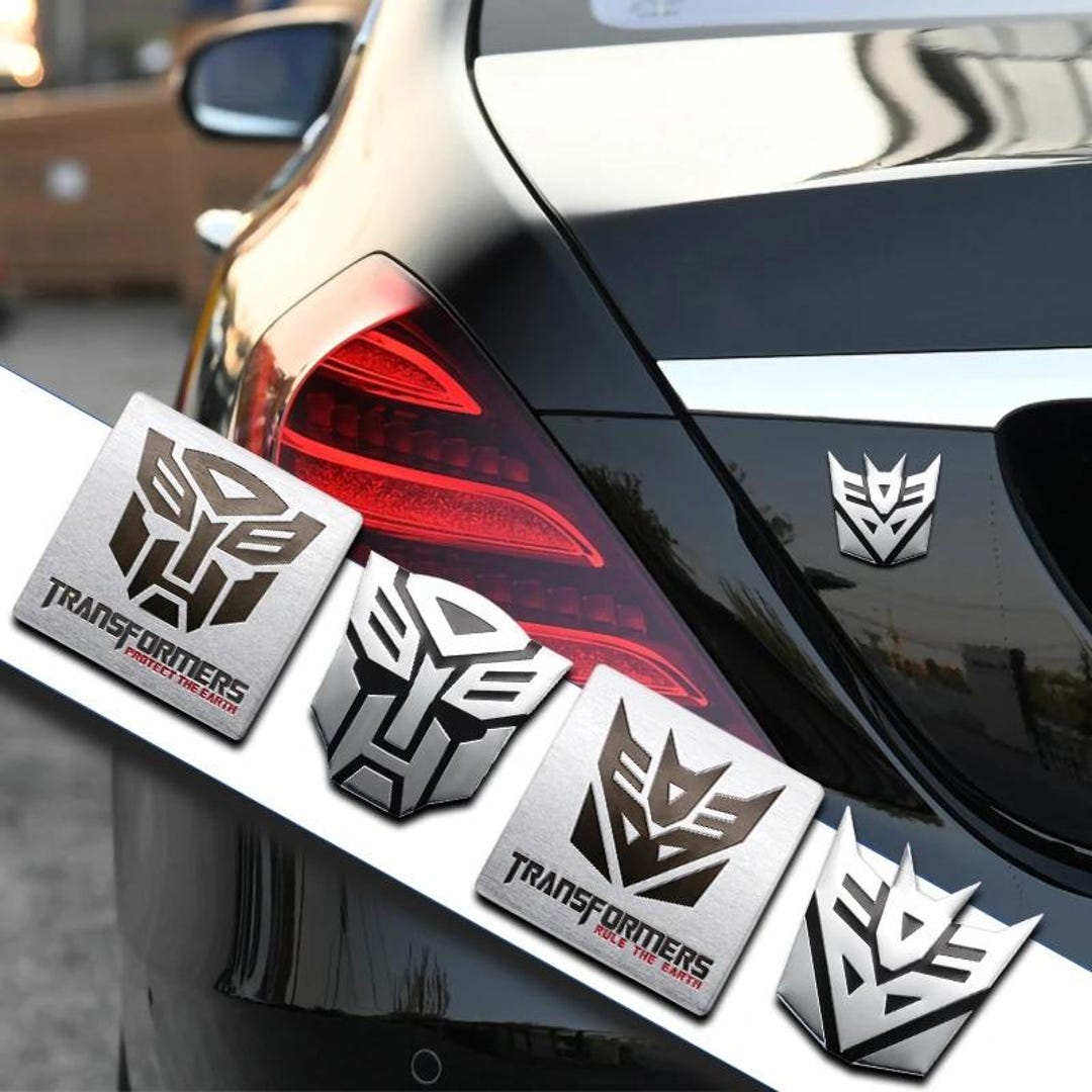 Cool Autobots Logo Transformers Badge Emblem Car Styling Auto Body Side ...