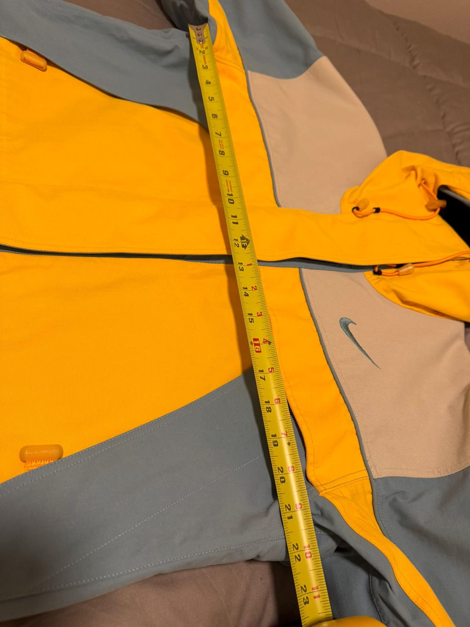 90s Vintage Nike ACG Snowboarding Jacket Yellow Blue Medium Pristine ...