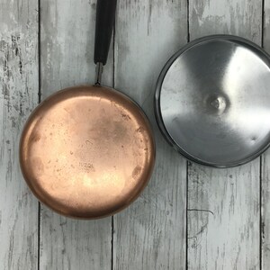 Vintage Copper Bottom Revere Ware, 1 1/2 Quart 1801 Copper Clad Revere ...