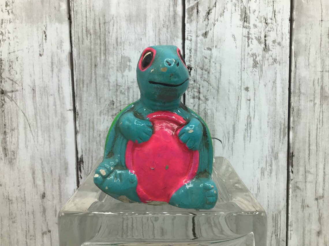 Vintage 1960s Turtle Bank Vintage Japan Chalkware Turtle - Etsy