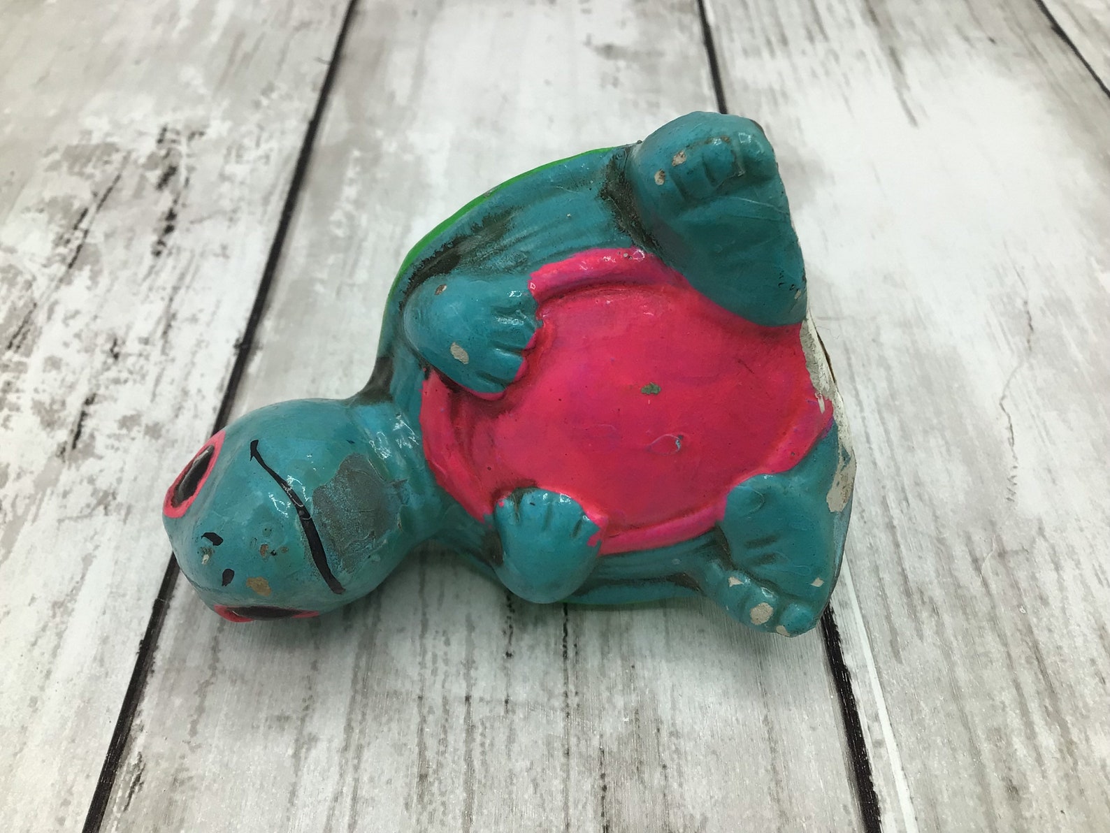 Vintage 1960s Turtle Bank Vintage Japan Chalkware Turtle - Etsy