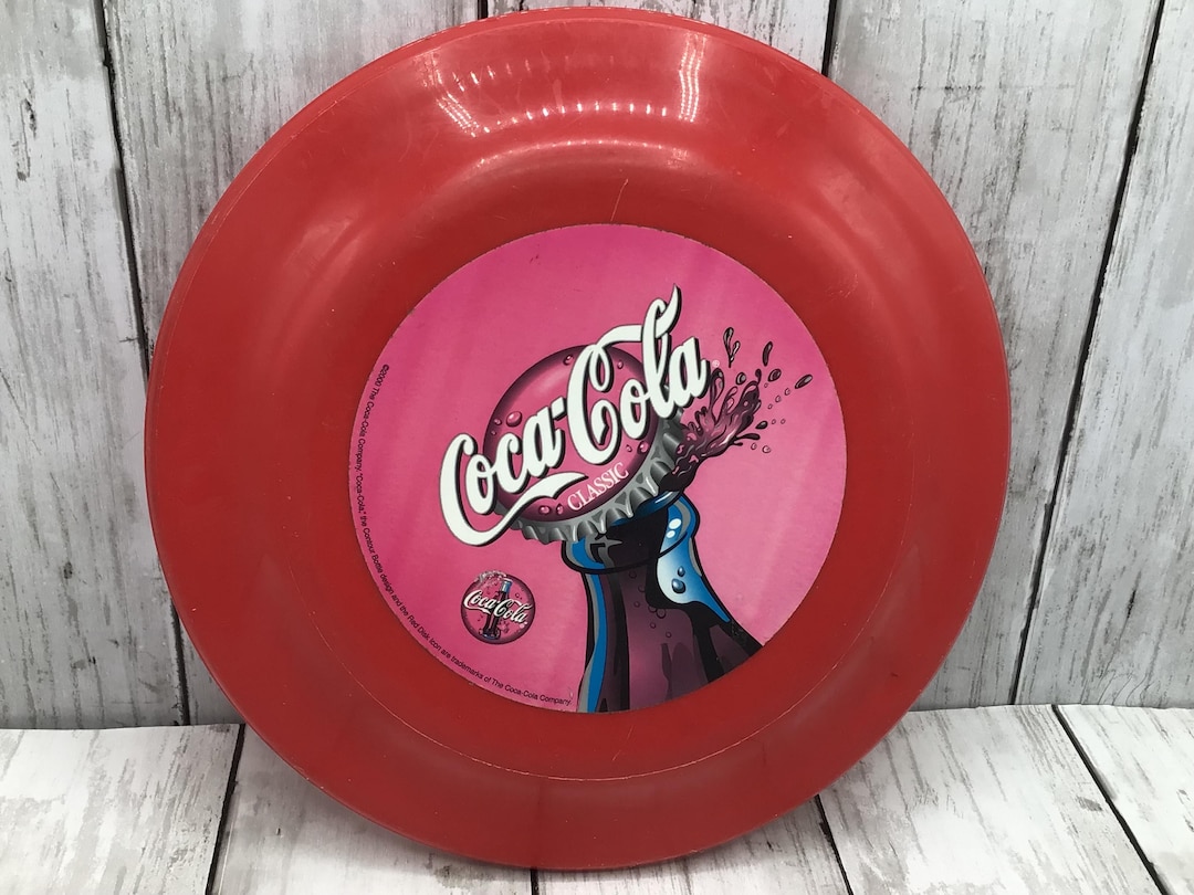 Vintage Frisbee, Vintage Coca Cola Frisbee 2000, Coca Cola Classic ...