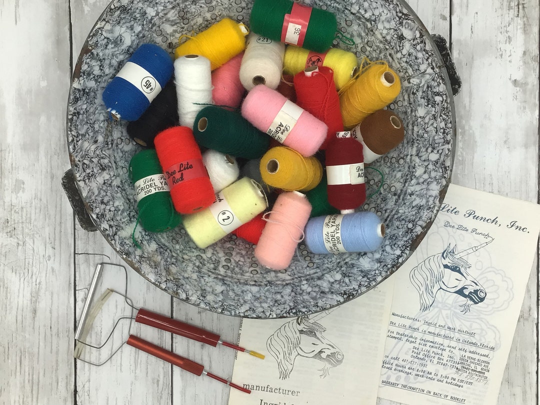 Dee Lite Punch Supplies, Dee Lite Punch Pattern and Needles, Dee Lite ...