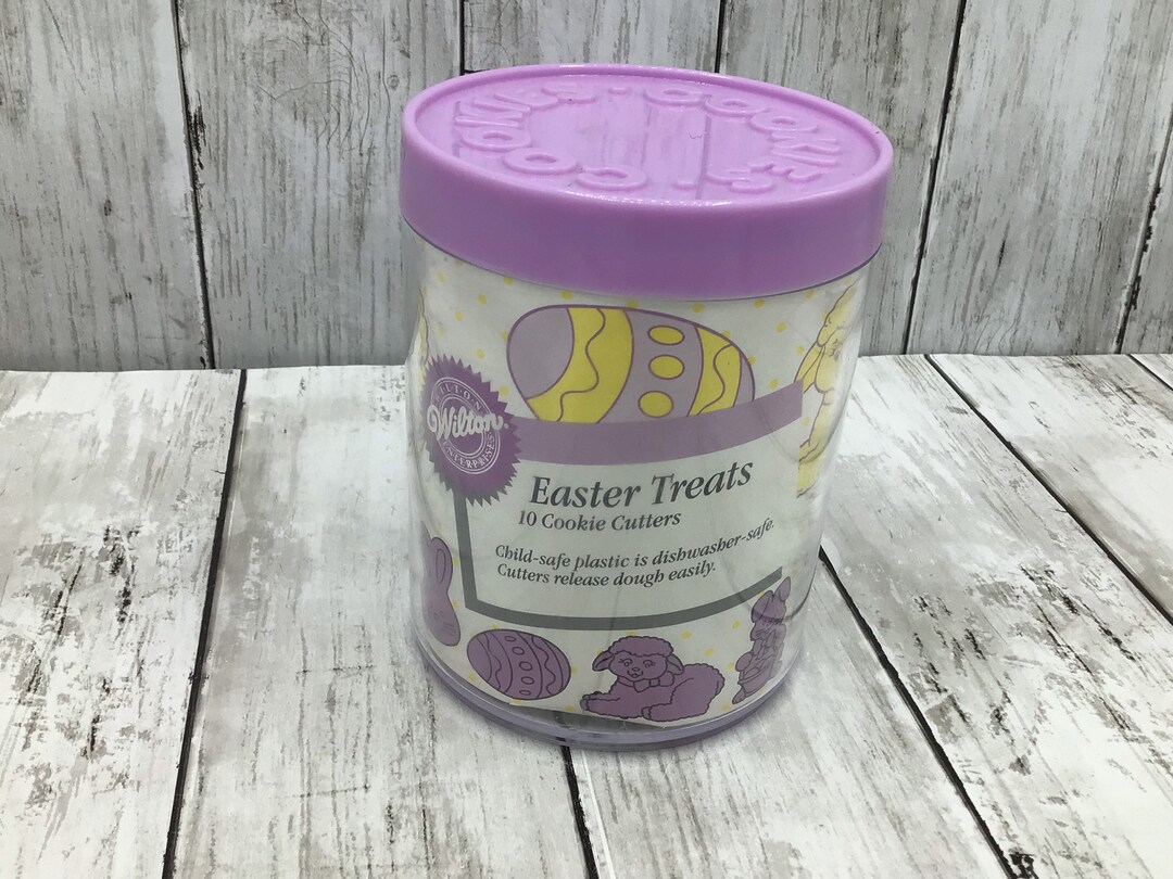 Wilton Easter Treats Cookie Cutters, Easter Cookie Cutter Set, Easter ...