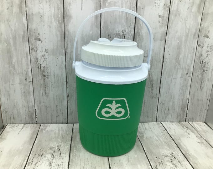 Vintage Pioneer Seed Corn Water Jug, Gott/rubbermaid Pioneer 1/2 Gallon ...