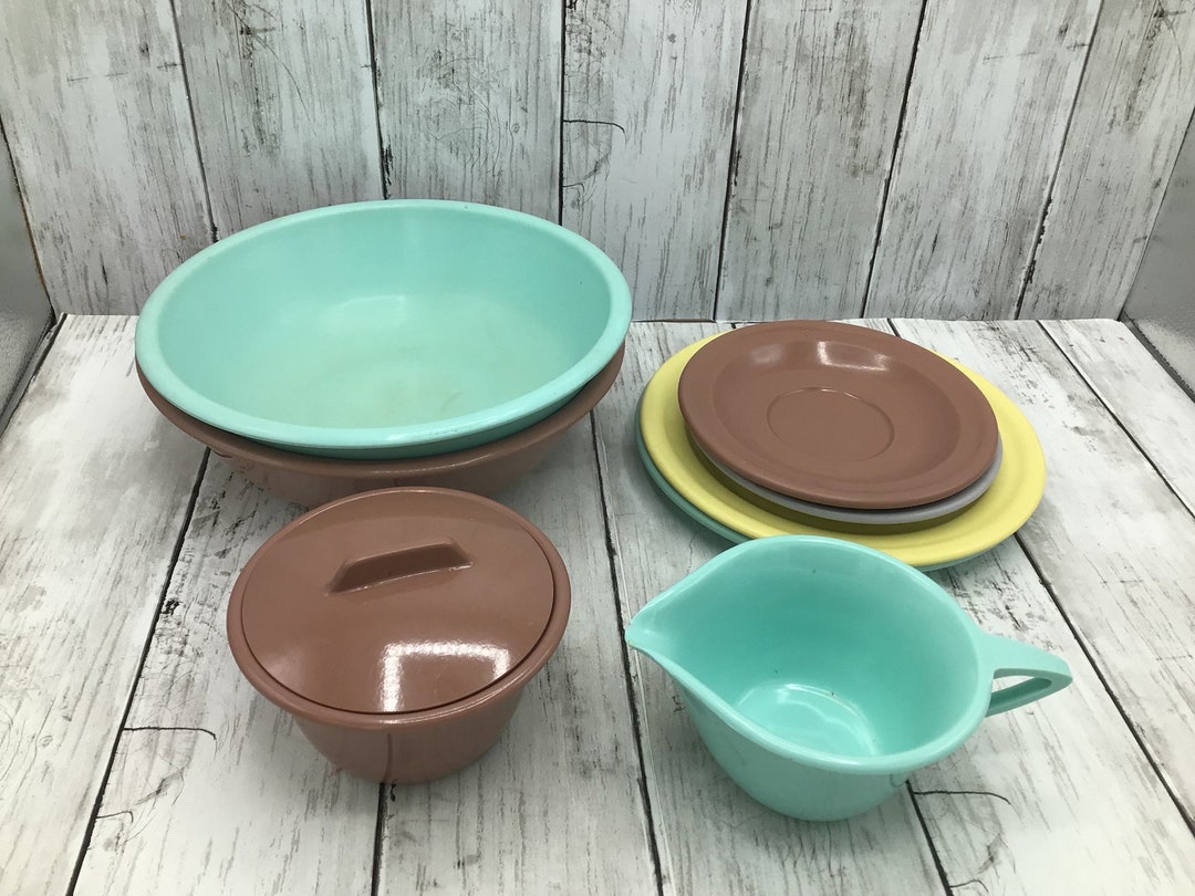 Vintage Melmac Dinnerware, Harmony House Melmac Dishware, Miscellaneous ...