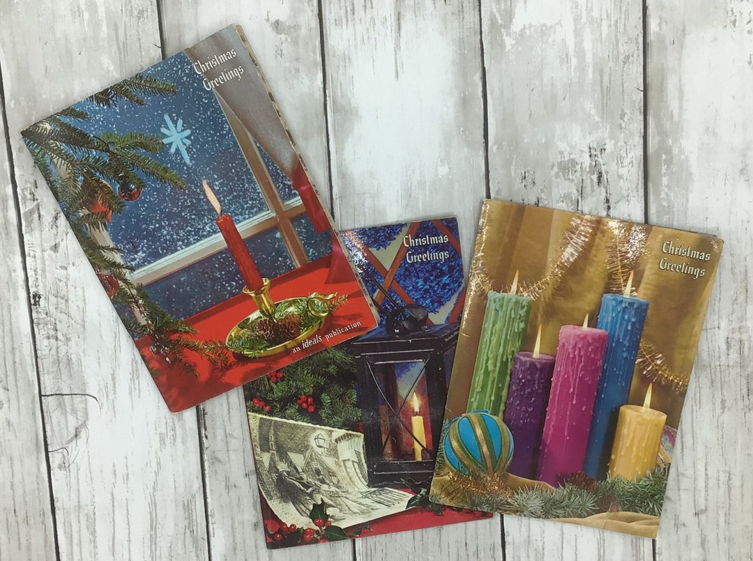 Ideals Magazines, Christmas Greetings Ideals Booklet, Holiday Booklet ...