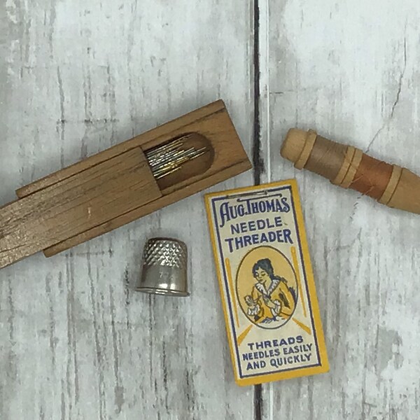 Metal Needle Threader - Etsy