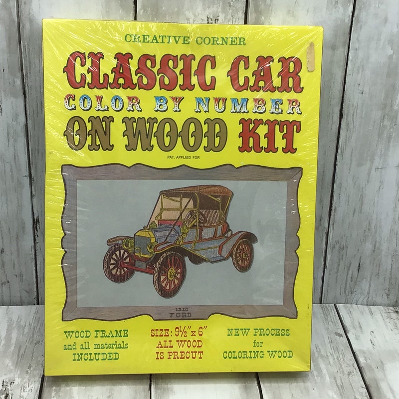 Model a Ford Wood Kit - Etsy