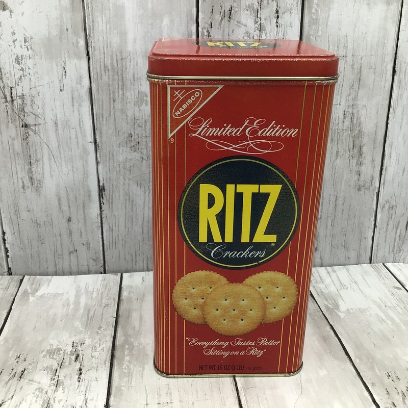Ritz Cracker Tin - Etsy
