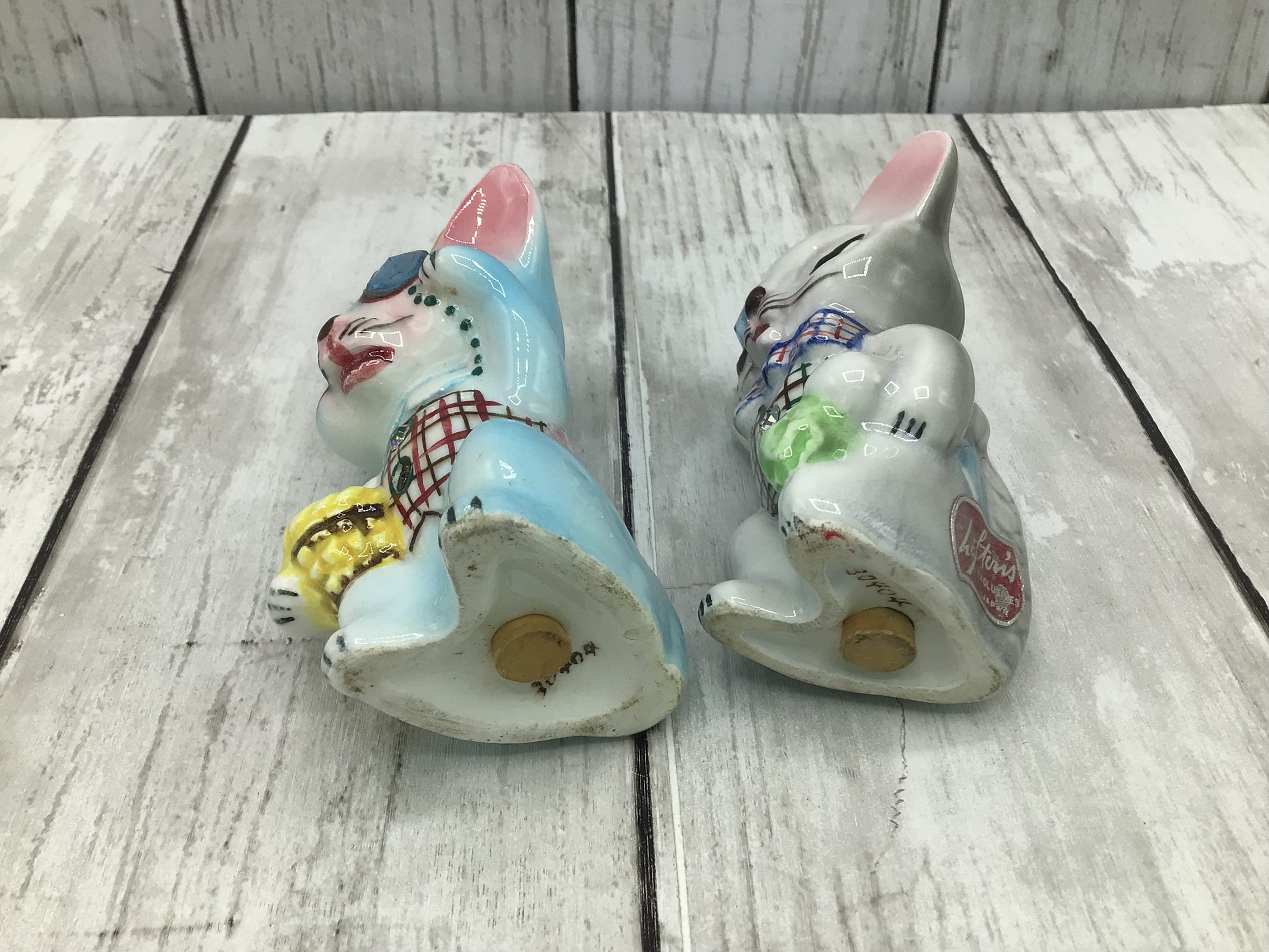 Lefton Cat Salt & Pepper Shakers Vintage Kitten Salt and - Etsy
