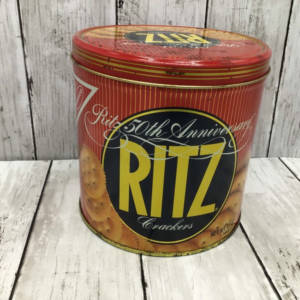 Ritz Cracker Tin - Etsy