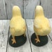 Vintage Painted Chicks, Pair of Pottery Chicks, Spring Decor, Vintage ...