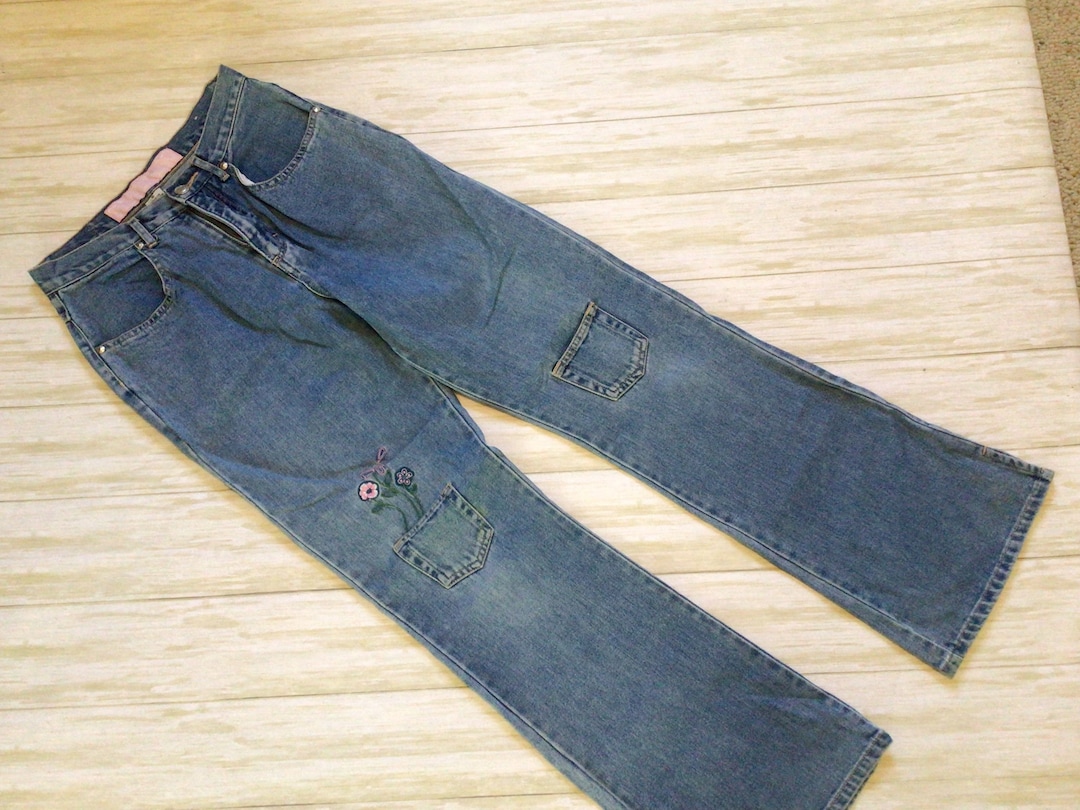 Vintage Girls Size 16 Jeans, Girls No Excuses Blue Jeans, Girls Jeans ...