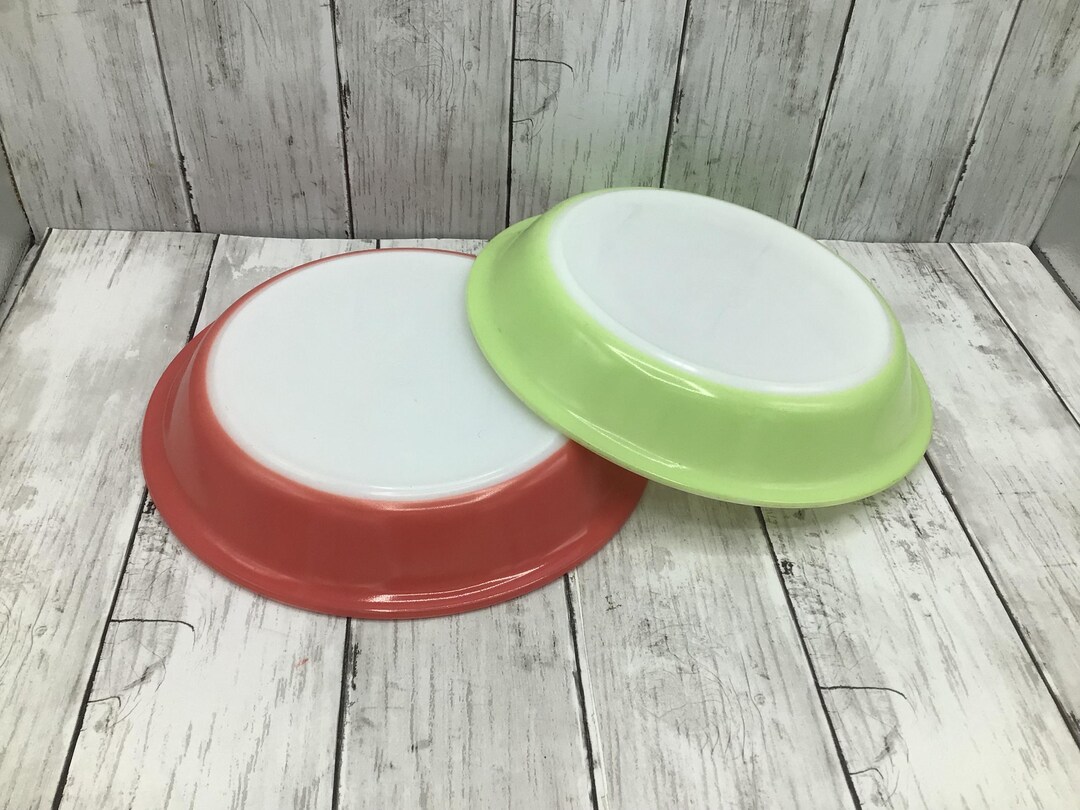 Pyrex Pie Plate Choice, Lime Green Pyrex 9 1/2” Pie Plate, Flamingo ...