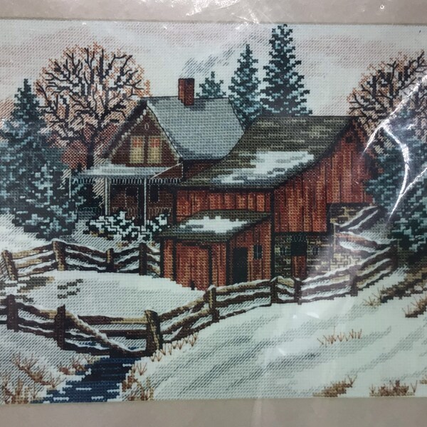 Winter Scenes Cross Stitch Patterns - Etsy