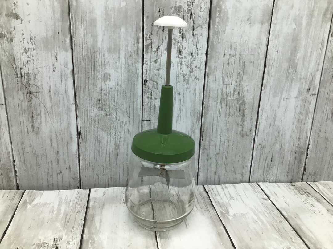 Vintage Federal Housewares Chopper, Vintage Kitchen Chopper, Glass Nut ...