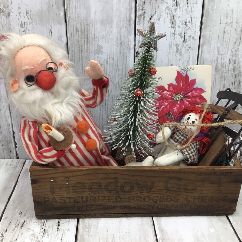 Vintage Cheese Box - Etsy