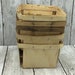 Vintage Berry Baskets Set of 5, Wood Fruit Baskets, Wood Quart Berry ...