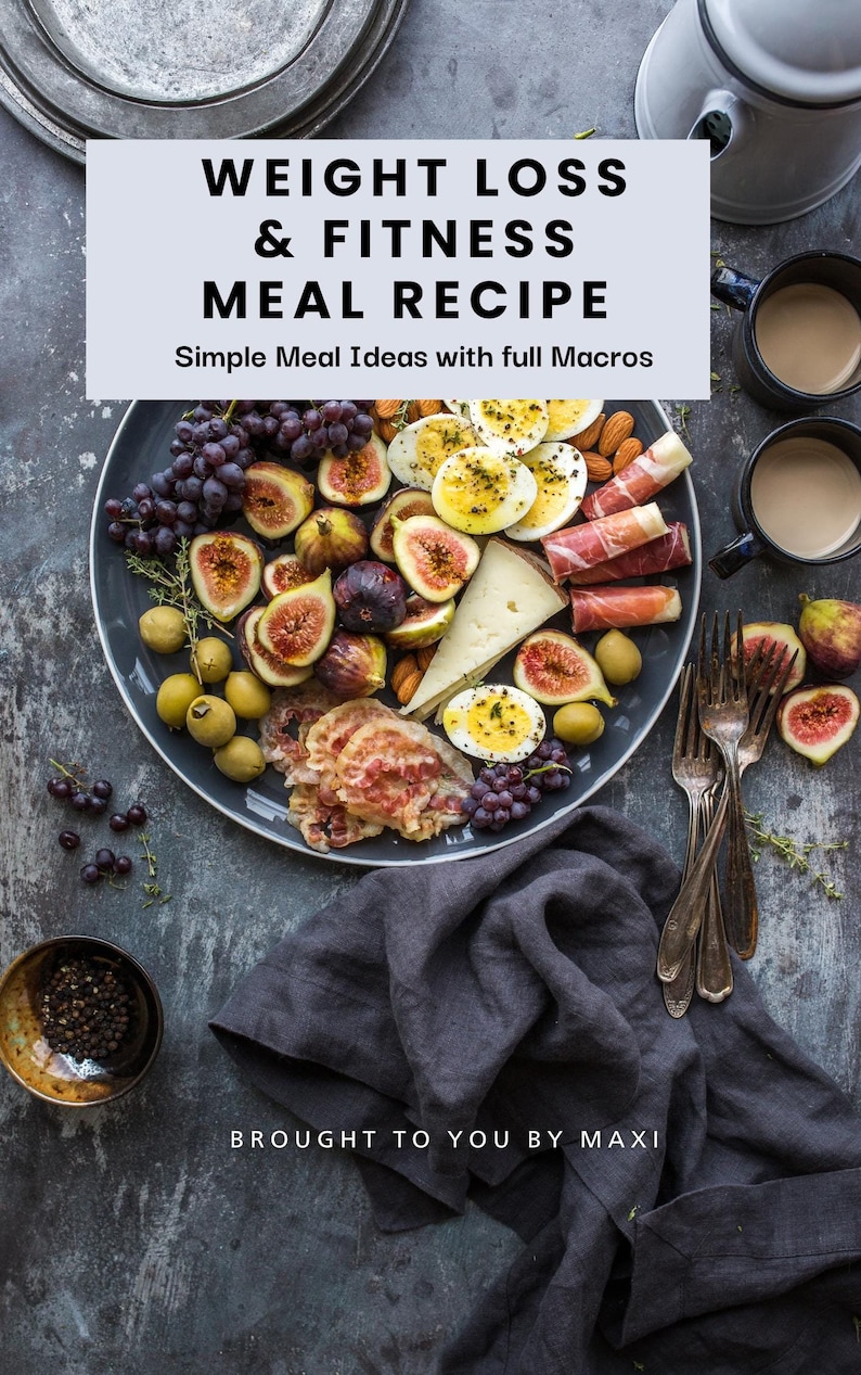 Macro-friendly Weight-loss Meal Recipe | Delicious & Easy to Make! - Etsy