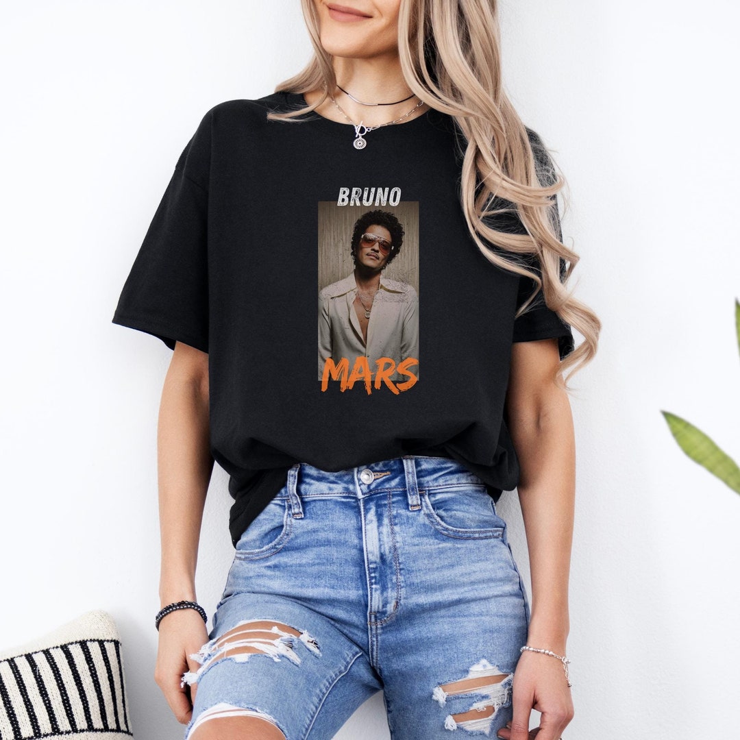 Bruno Mars Shirt,bruno Mars Merch,bruno Mars Tee,bruno Mars Fan Shirt ...