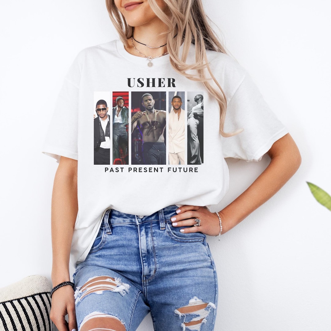 Usher Shirt,usher Tshirt,past Present Future Tour,usher Merch,usher ...