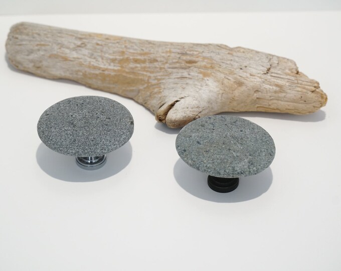 Stone Cabinet Knobs Beach Cabinet Knobs - Choose Your Hardware - Set of ...