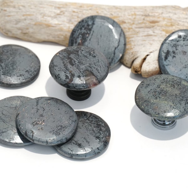 Pyrite Knobs - Etsy