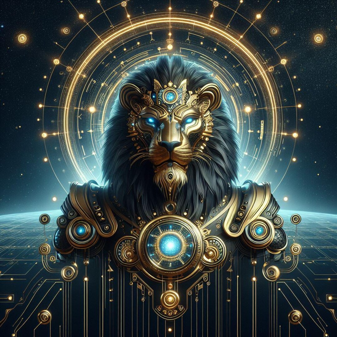 Leo the Lion Zodiac 3 - Etsy