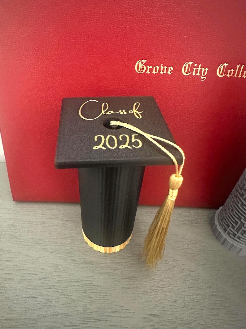 Graduation Cap Cash Puzzle Box - School Colors, Name and Year - Etsy