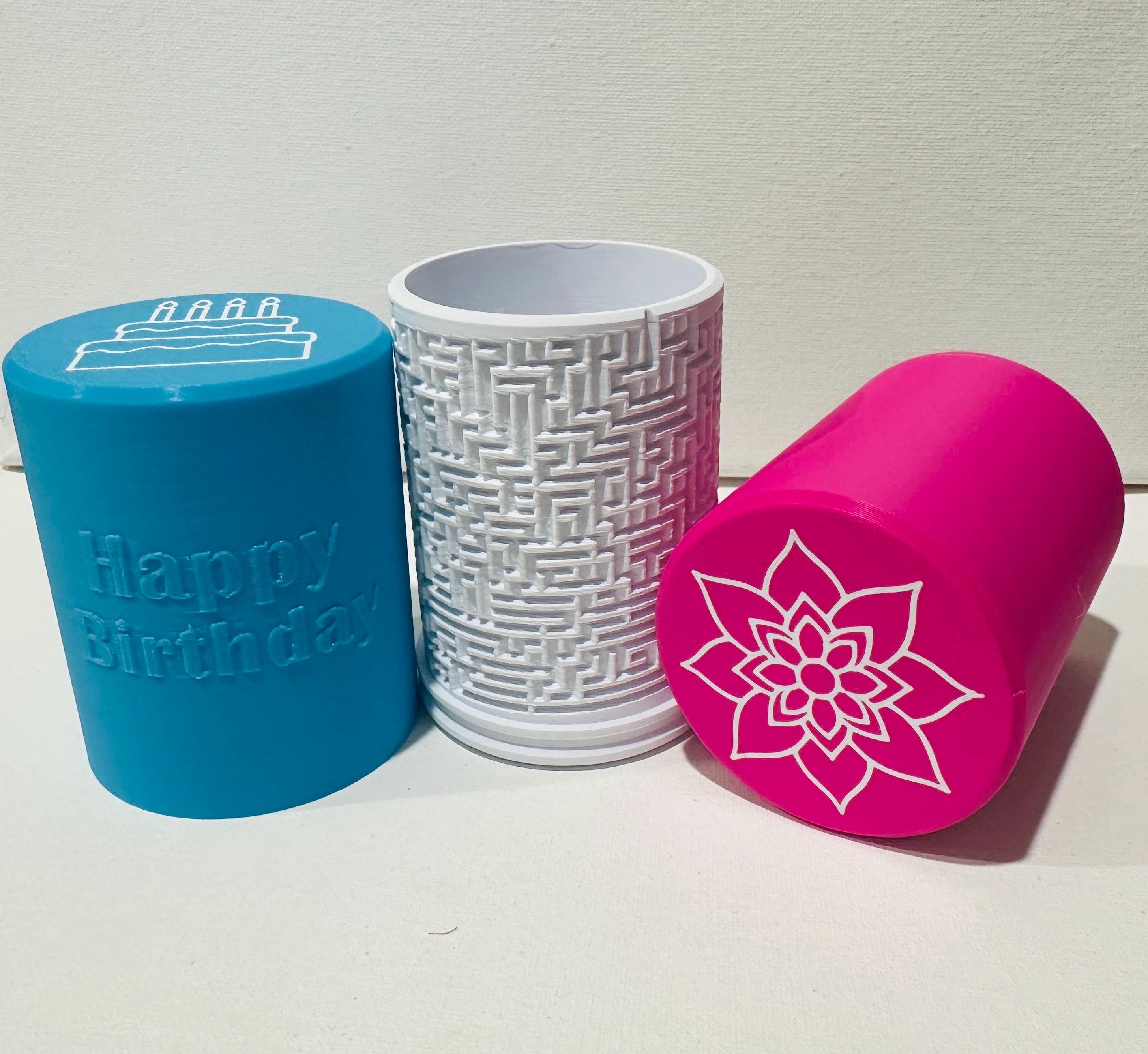 3D Printed Gift Card Puzzle Box: Custom Text Brain Teaser - Etsy