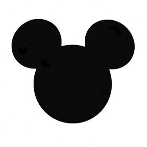 Mickey Mouse Inspired Silhouette Die Cut Mouse Head Multiple Sizes ...