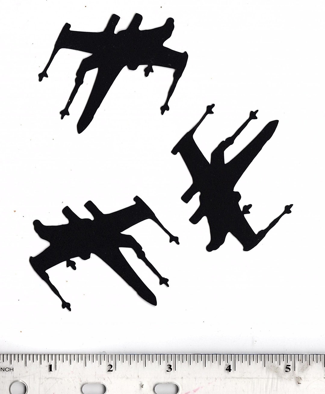 Star Wars Ship Starfighter Inspired 12 Paper Cutouts Die Cuts Cut Outs ...