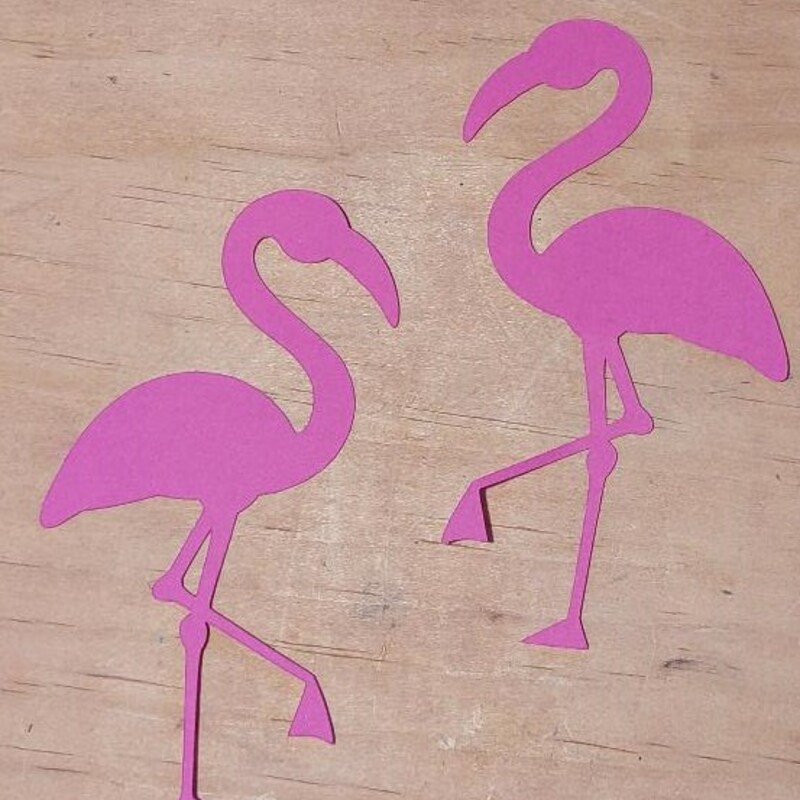 Flamingo Cutout - Etsy