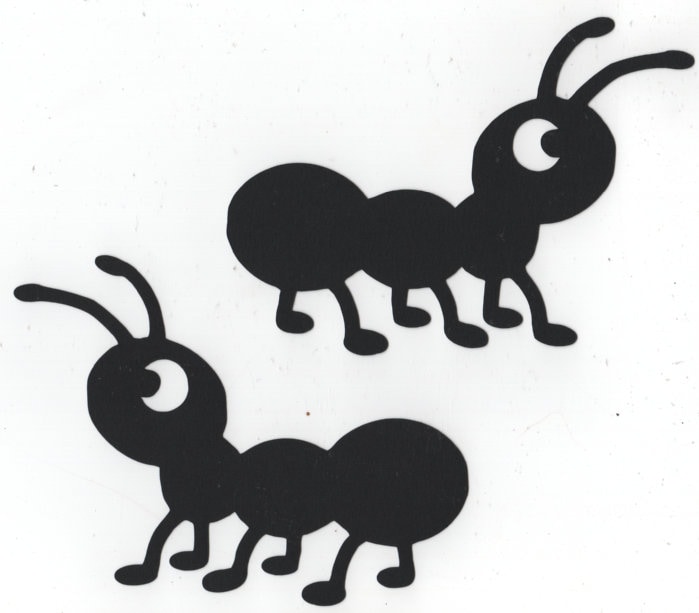 Ant Ants Paper Summer Cut Outs Cutout Silhouette Paper Set of 20 - Etsy