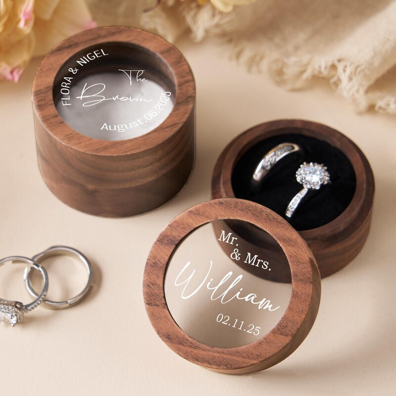 Wedding Ring Box - Etsy
