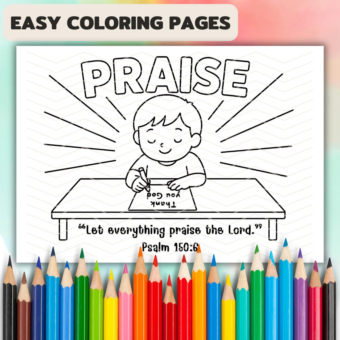Christian Valentine Coloring Pages: God's Love Printable Bible Activity ...
