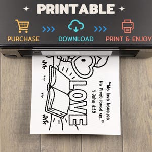 Magnified VBS 2025 Coloring Pages: God's Truth Bible Activity (PDF ...