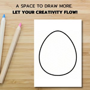 Easter Eggs Coloring Pages for Kids Simple Bold & Easy Coloring ...