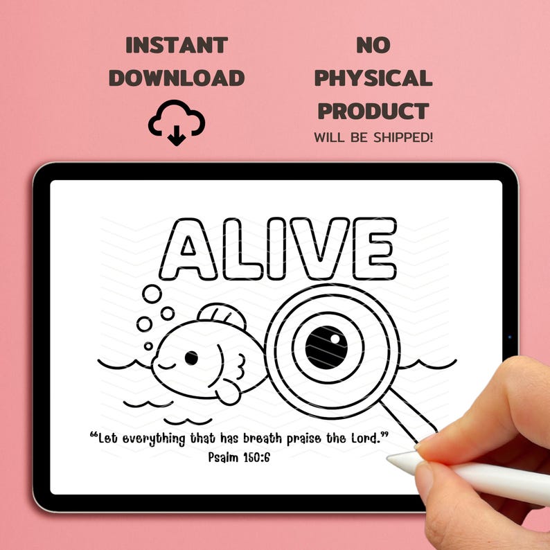 Magnified VBS 2025 Coloring Pages: Bible Activity Sheets (PDF Download ...