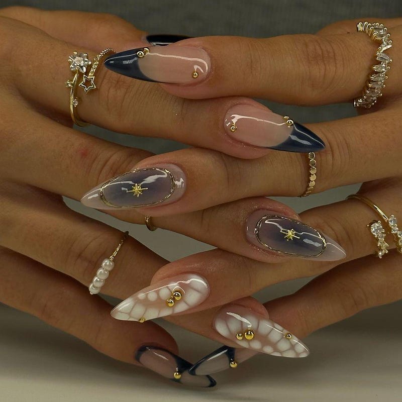 Celestial Nails - Etsy