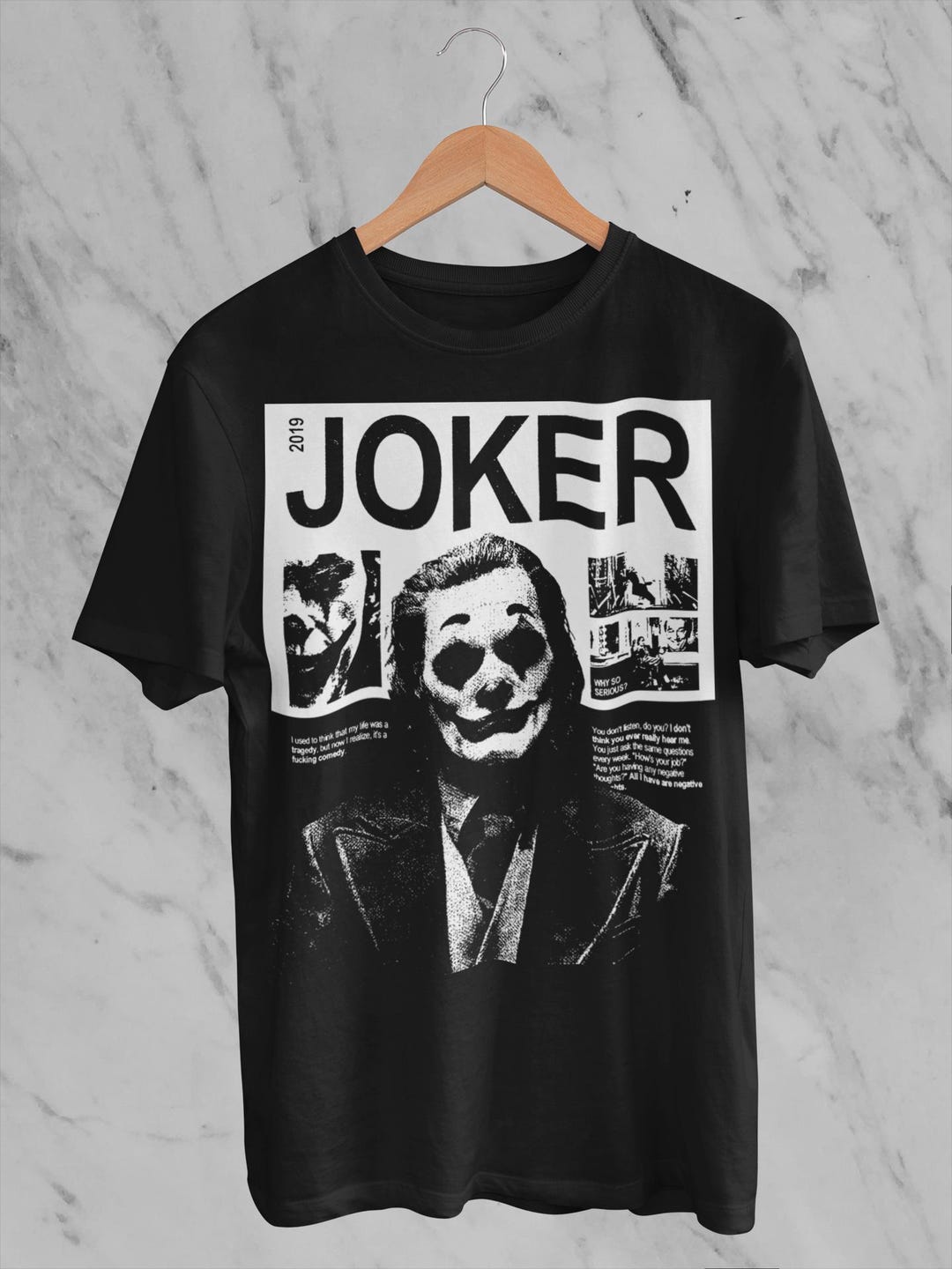 Dark Smile T-shirt – Psycho Film Design Inspired by Antiheroes - Etsy