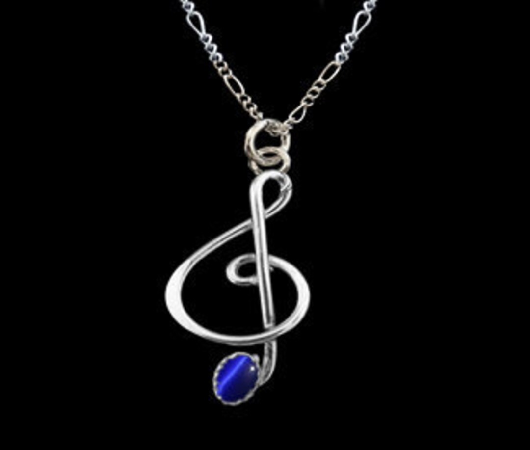 FREE Gift With This Purchase Music Note Pendant 925 Sterling Silver ...