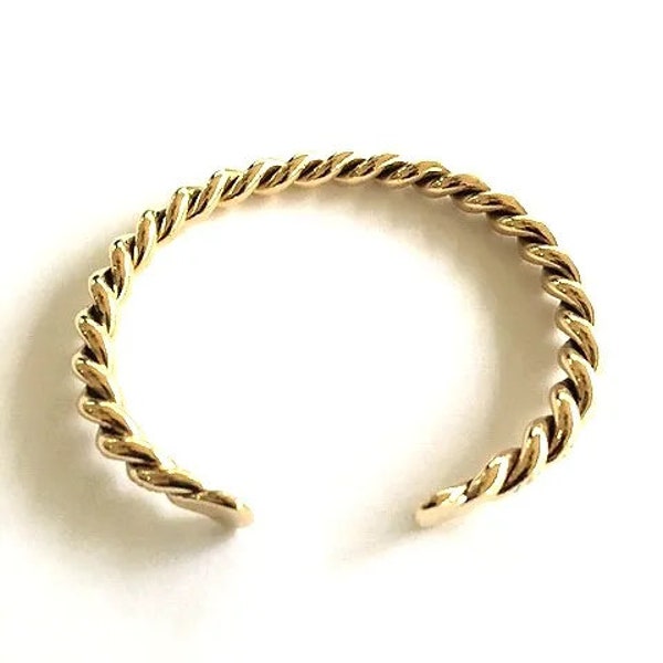 Twisted Bangle - Etsy