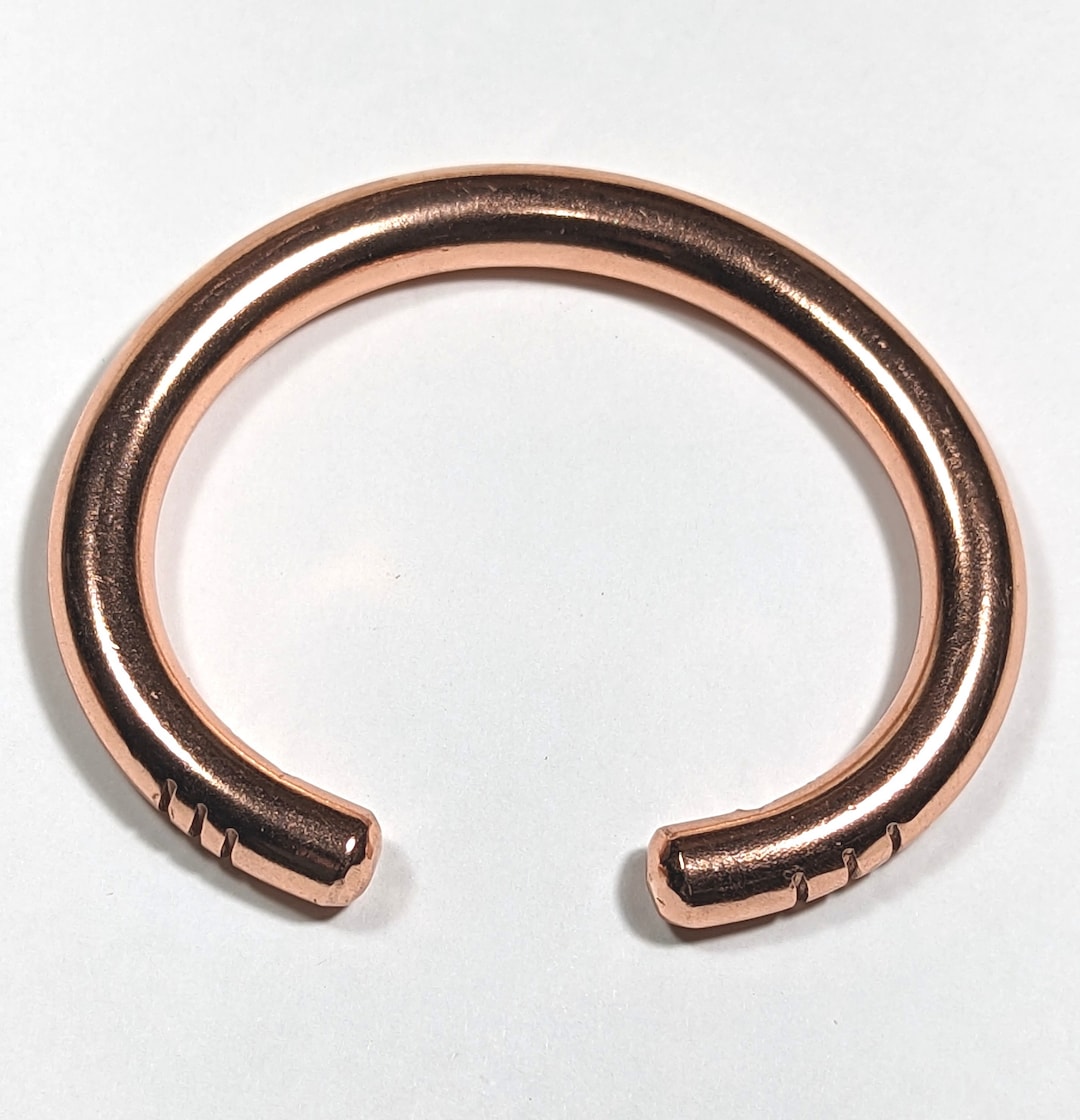 100% Copper Bangle. Handmade and One of a Kind - Etsy