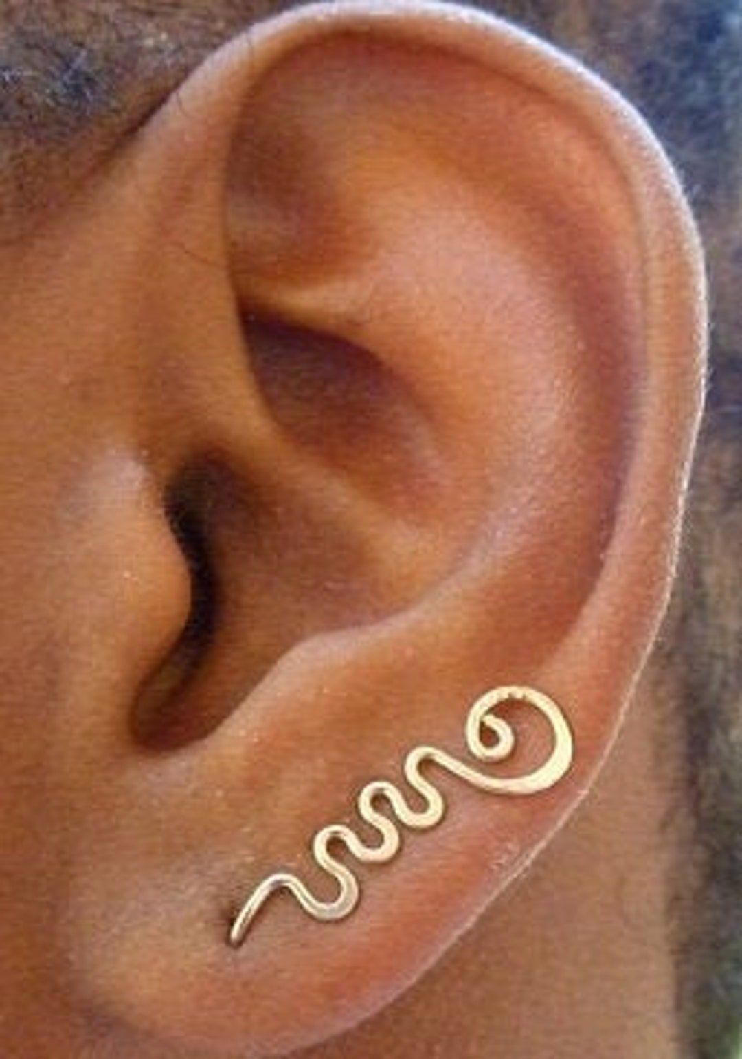 Stud Earrings 14k Gold Filled Unisex Jewelry Ear Pin Style 3 - Etsy