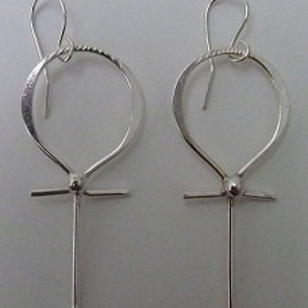 Ankh Earrings - Etsy