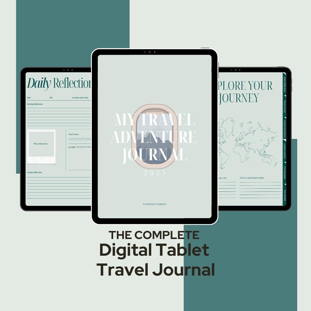 Digital Travel Journal - Etsy