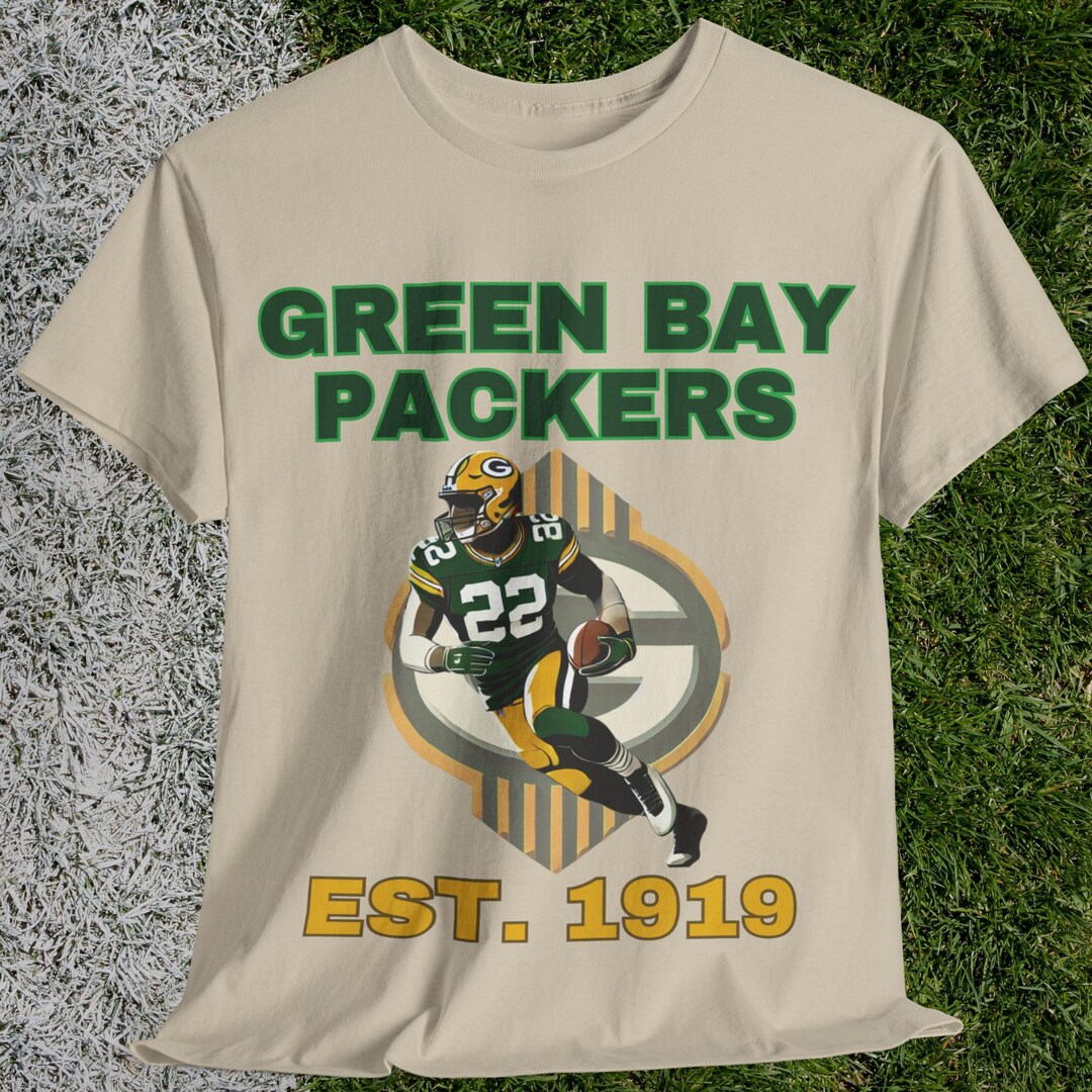 Green Bay Packers Vintage T-shirt Retro NFL Team Shirt EST. 1919 Fan ...
